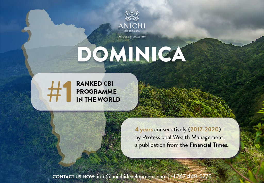 CBI Index 2020: Dominica Has Ranked First for 4 Consecutive Year